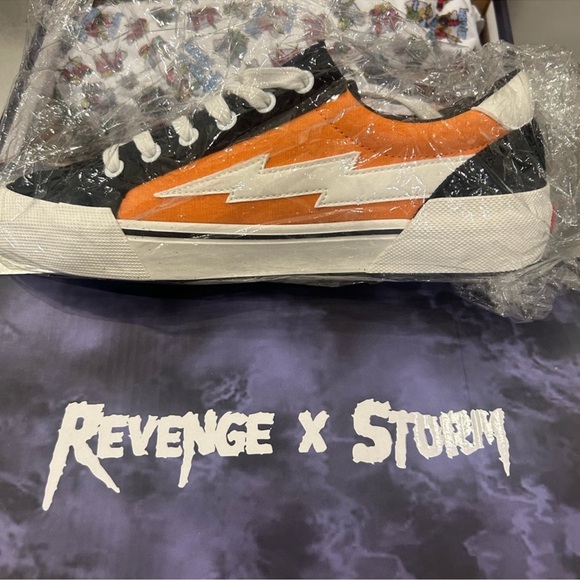 Revenge X Storm | Shoes | Revenge X Storm Orange And Black Sneakers Nwt ...